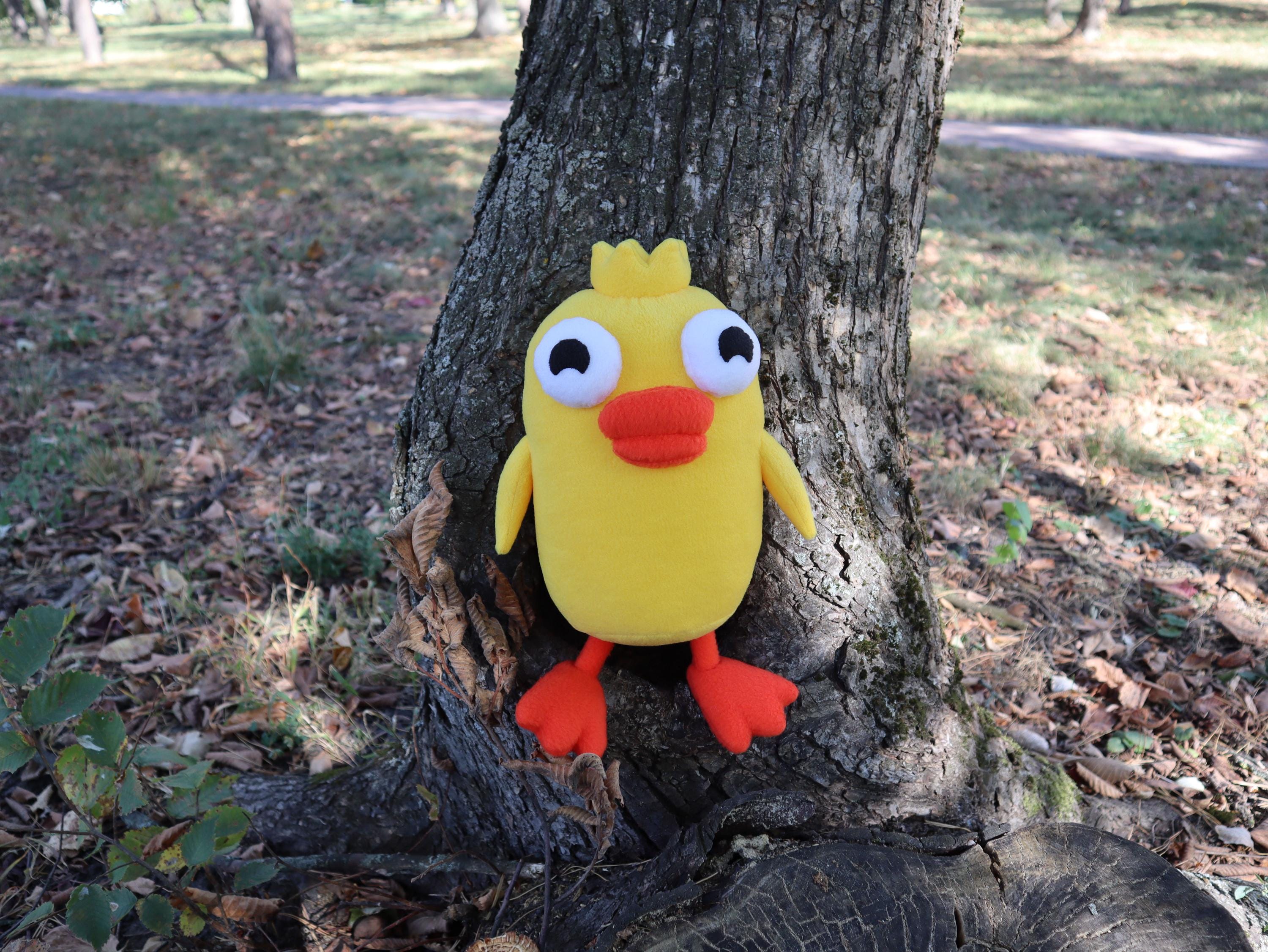 Ducky Momo Plush – Handmade Cute Yellow Duck Toy, Inspired by Beloved ...
