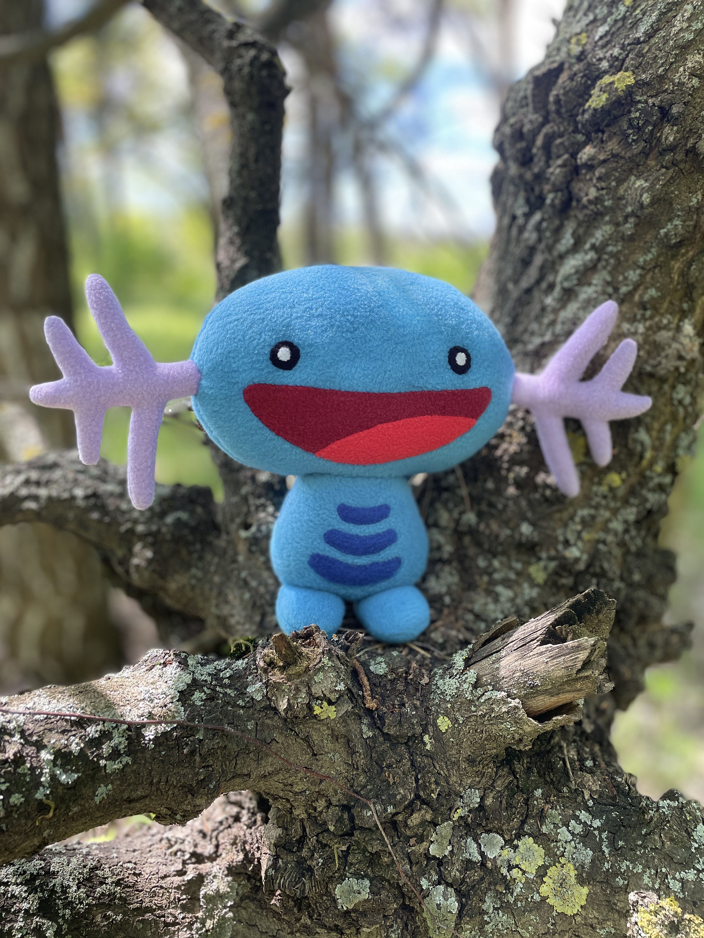 Wooper Plush Toy, Cute Soft Toy, Handmade Wooper Soft Toy, unofficial 9in - Etsy Australia