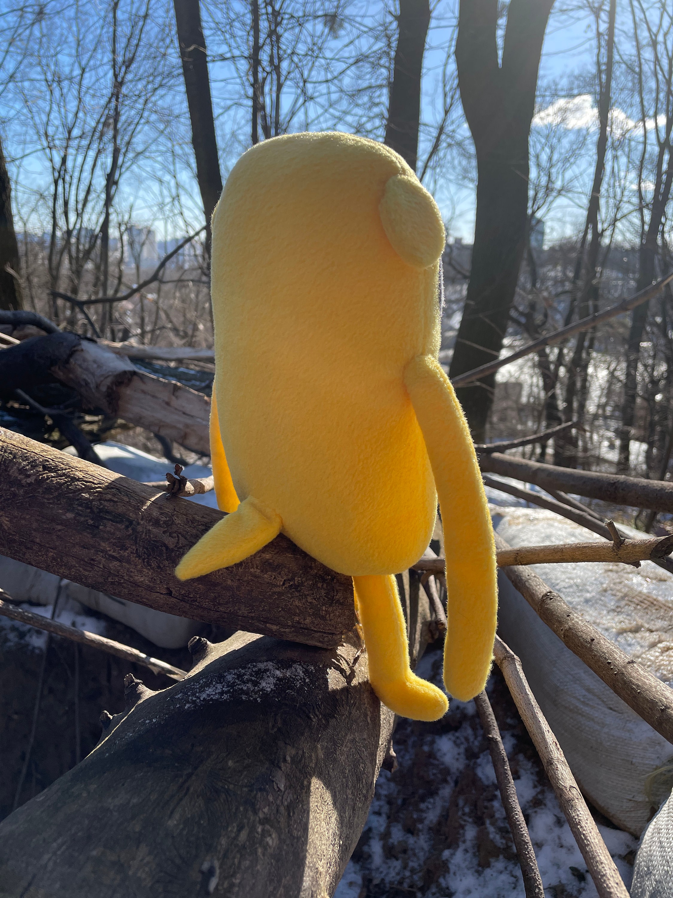 Jake the Dog Plush Toy Jake the Dog Soft Toy Handmade Sizes - Etsy ...