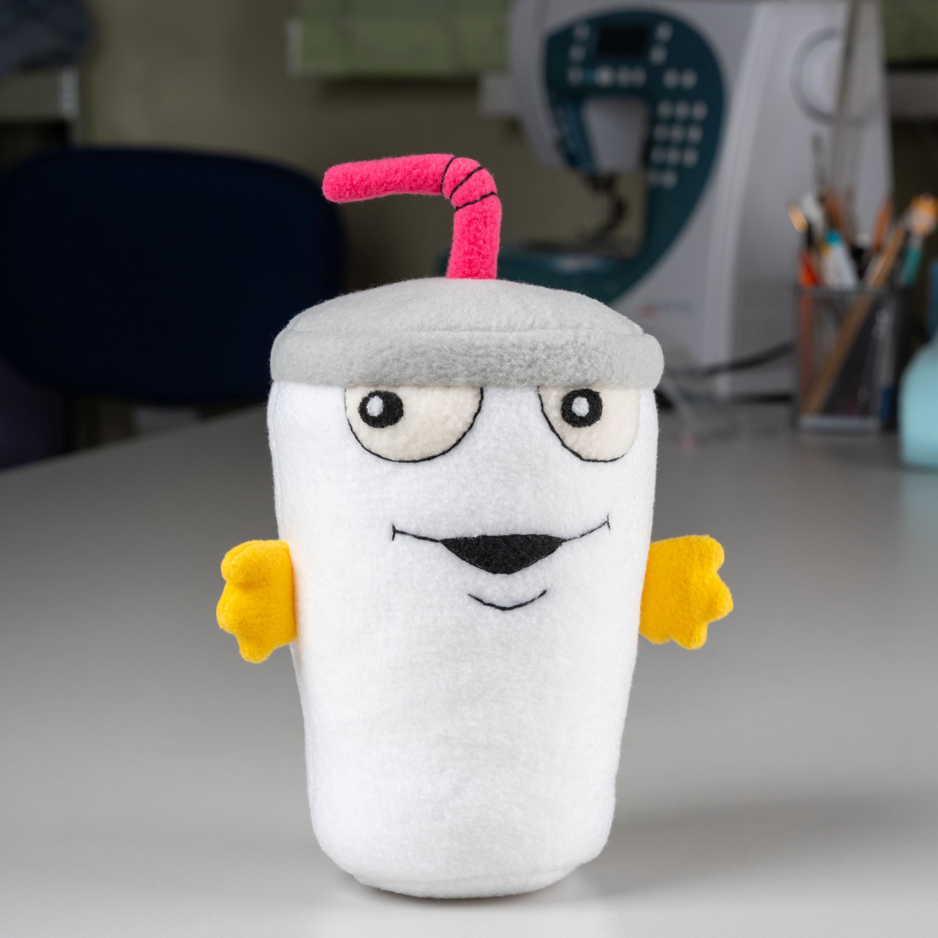 Master Shake Plush - Aqua Teen Hunger Force Inspired, Handmade Soft Toy ...