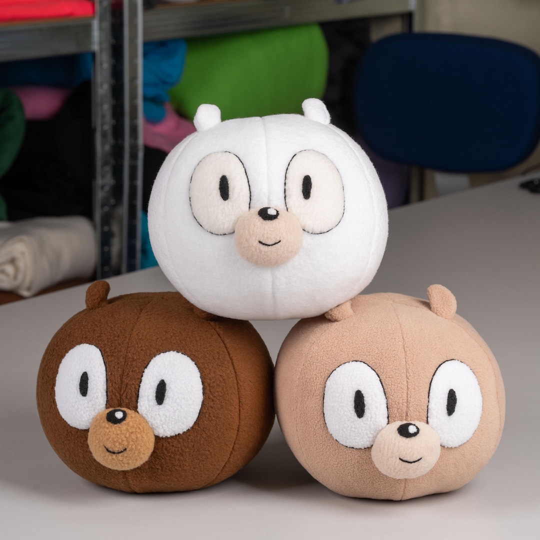 Woff Plush Hilda Inspired, Wolf Pups Plushie Hilda, Woff Stuffed Animal ...