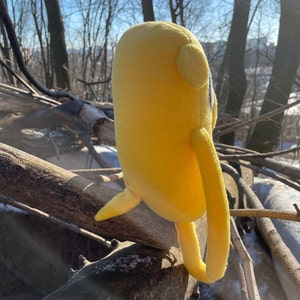 Jake the Dog Plush Toy, Jake the Dog Soft Toy, Handmade, Sizes 12 in ...