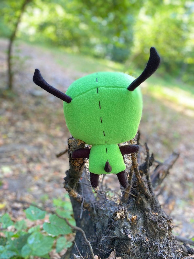 Invader Zim Inspired GIR Invader ZIM, Gir Plush,handmade Soft Plush ...