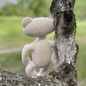 BEAR Alpha Plush Handmade Toy Bear Alpha Soft Doll Alpha Horror Bear ...