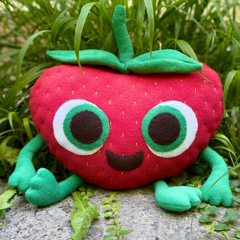 Strawberry Plush Toy Inspired by Cloudy With a Chance of Meatballs ...