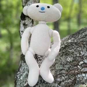 BEAR Alpha Plush Handmade Toy Bear Alpha Soft Doll Alpha Horror Bear ...