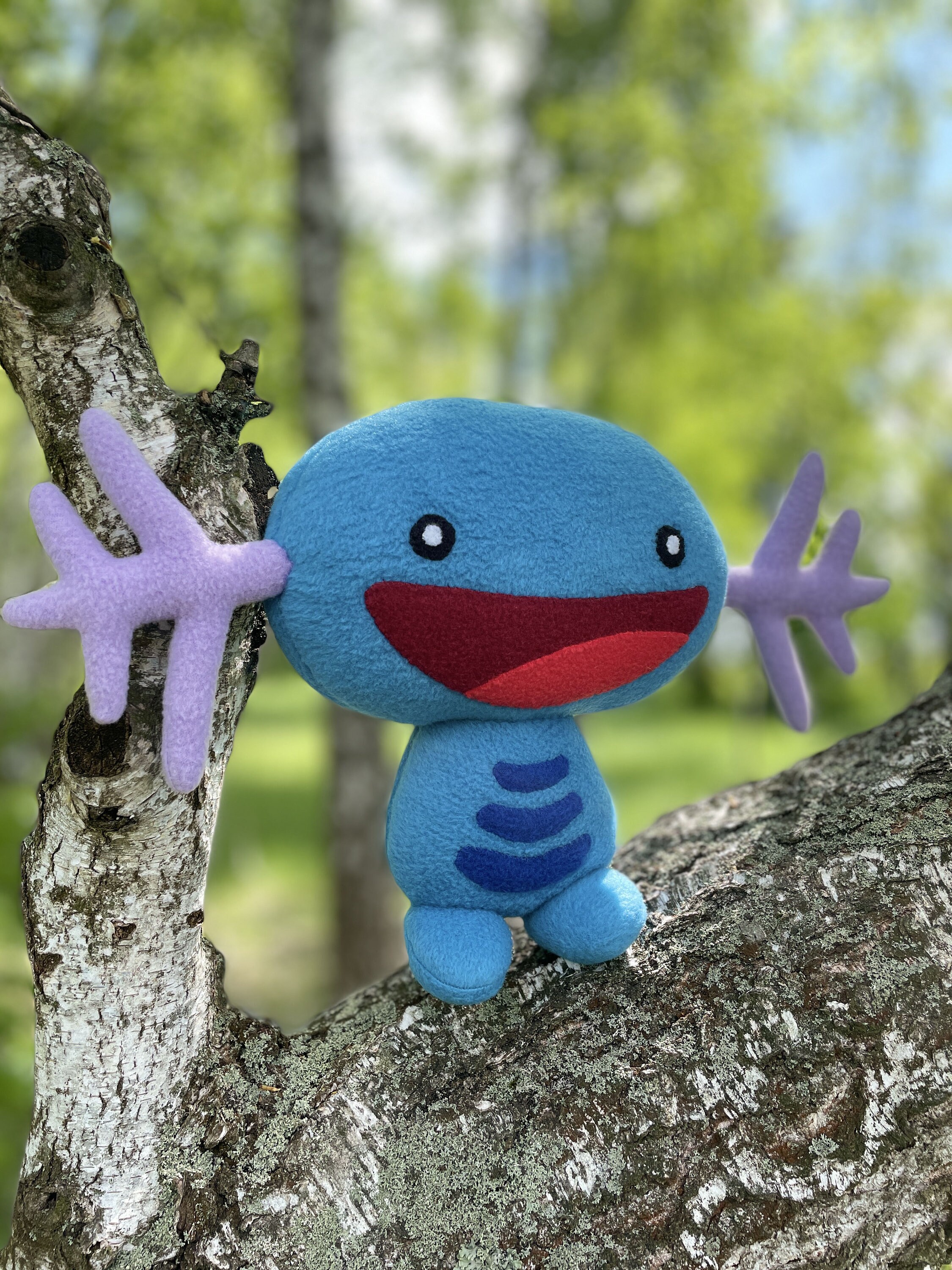 Wooper Plush Toy Cute Soft Toy Handmade Wooper Soft Toy - Etsy Australia