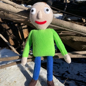 Baldi Basics Plush Toy, Baldi Handmade Soft Toy, Teacher Baldi ...