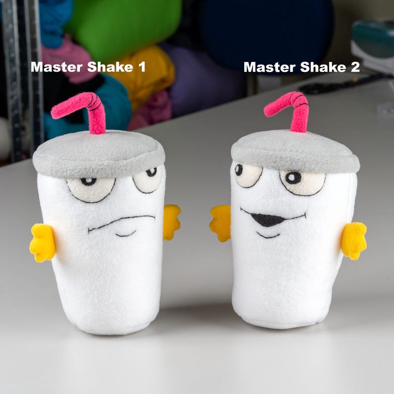 Master Shake Plush - Aqua Teen Hunger Force Inspired, Handmade Soft Toy ...