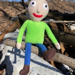 Baldi Basics Plush Toy, Baldi Handmade Soft Toy, Teacher Baldi ...
