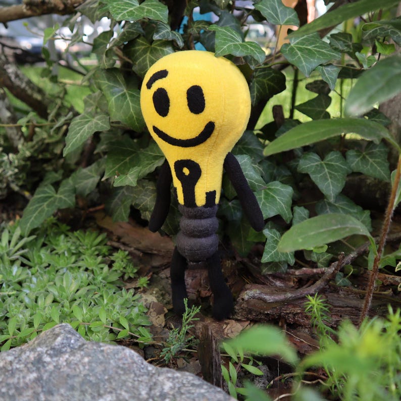 Lightbulb Plush Inanimate Insanity Inspired, the Bright Leader ...