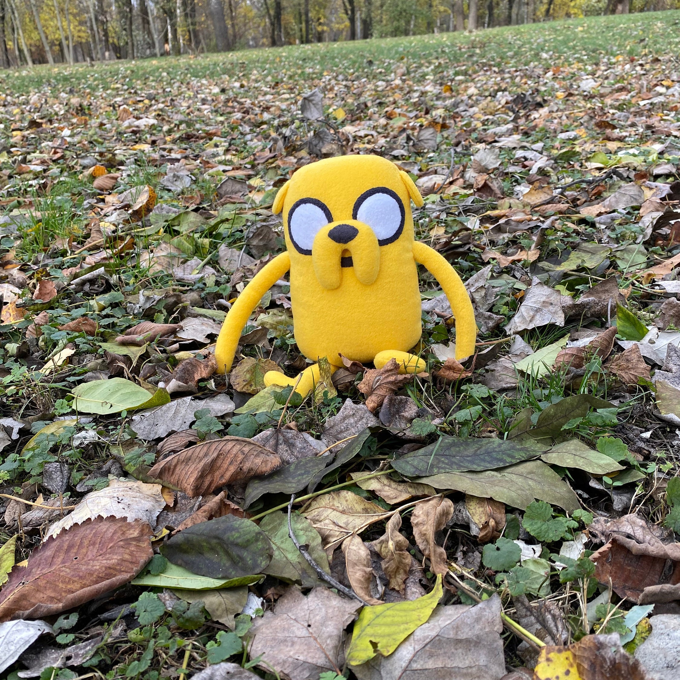 Jake the Dog Plush Toy Jake the Dog Soft Toy Handmade Sizes - Etsy