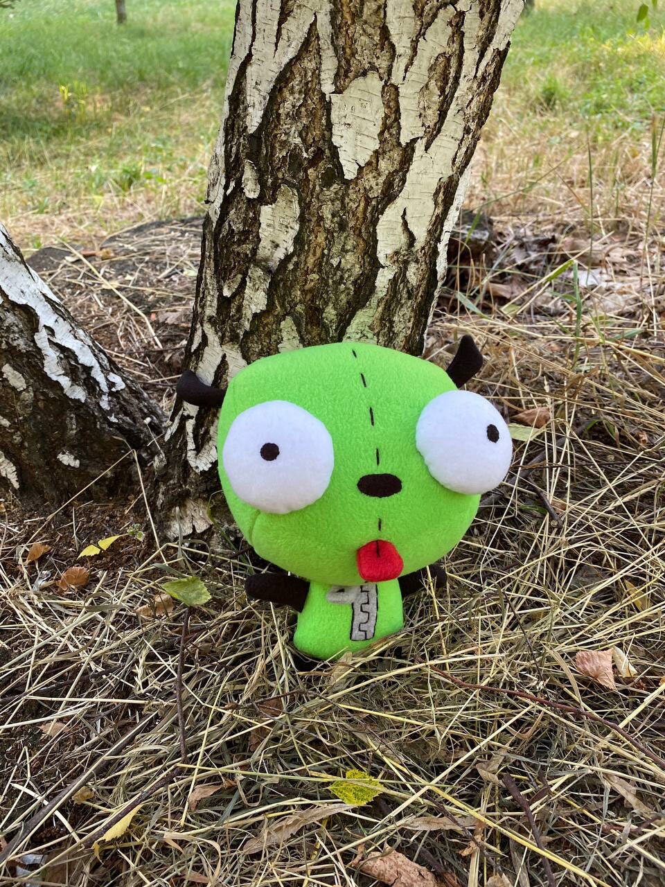 Invader Zim Inspired GIR Invader ZIM, Gir Plush,handmade Soft Plush ...