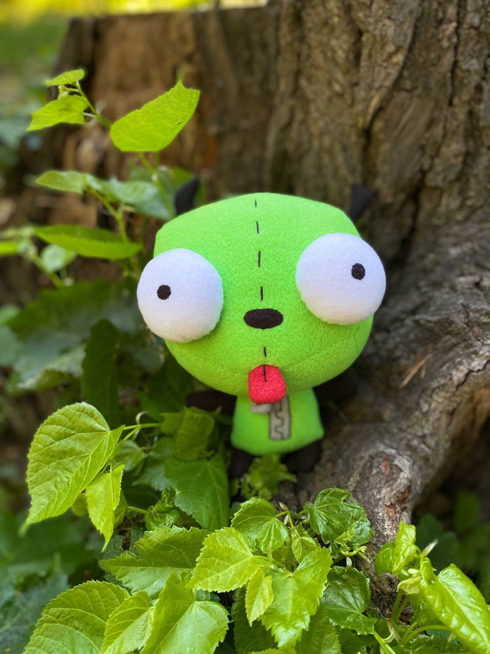 Invader Zim Inspired - GIR Invader ZIM, Gir Plush,handmade Soft Plush ...