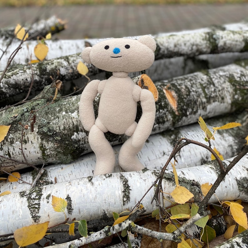 BEAR Alpha Plush Toy Horror Bear Alpha Soft Doll 11 in unofficial - Etsy
