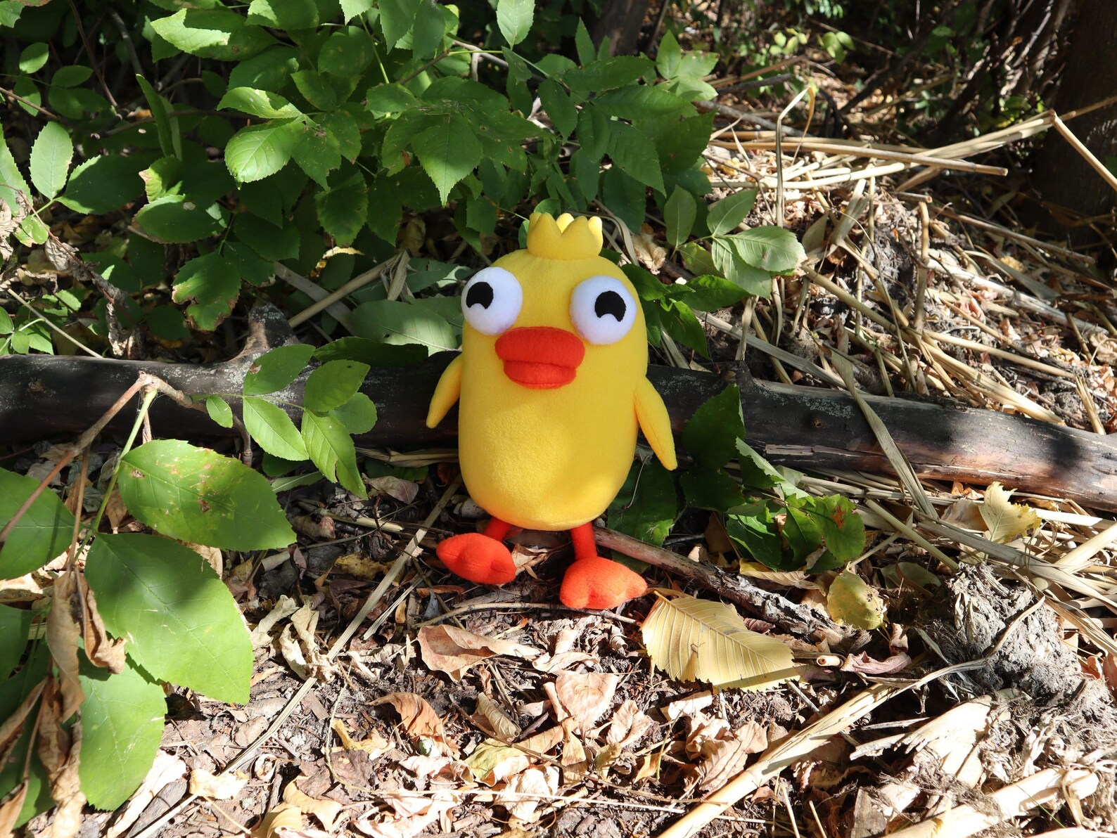 Ducky Momo Plush – Handmade Cute Yellow Duck Toy, Inspired by Beloved ...