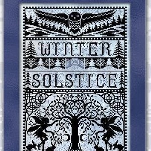 Winter Solstice Counted Cross Stitch Pattern - Etsy