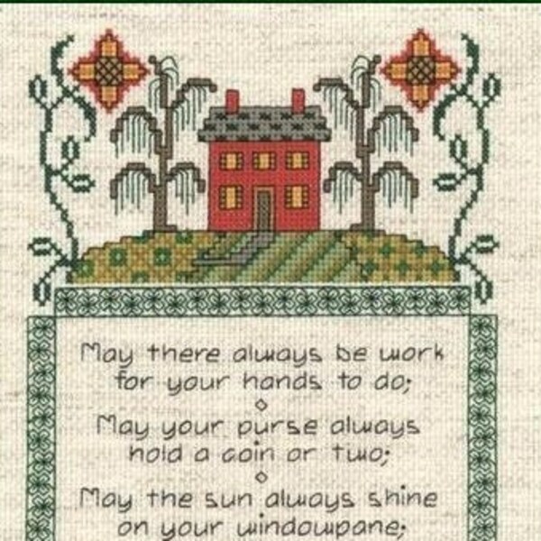 Cross Stitch Sampler Kit - Etsy