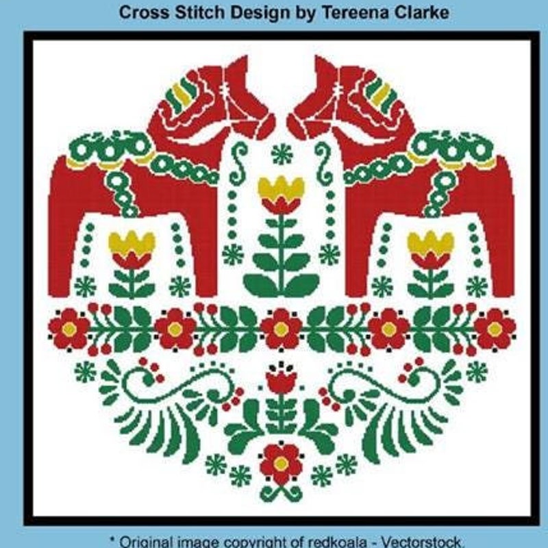 Sweden Cross Stitch - Etsy