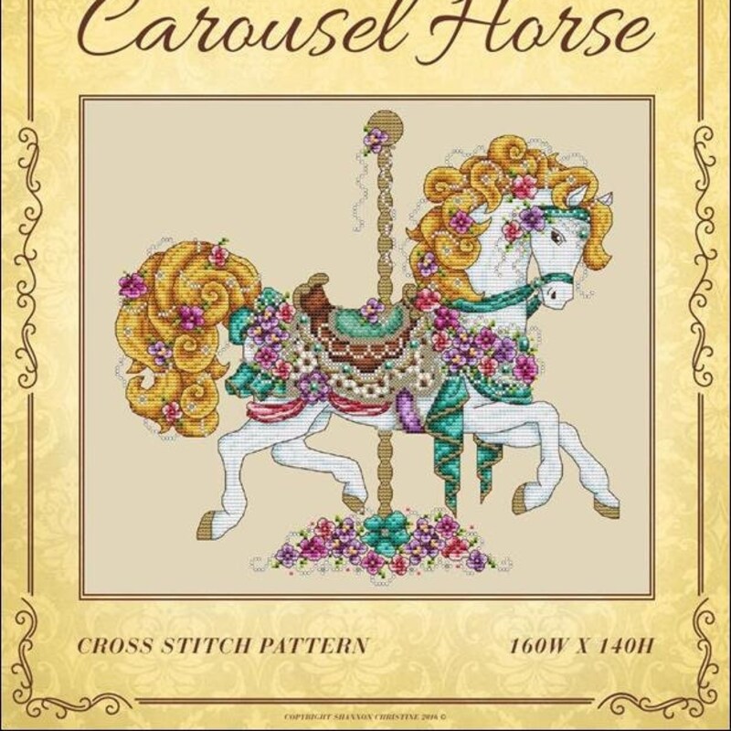 Carousel Horse Applique - Etsy
