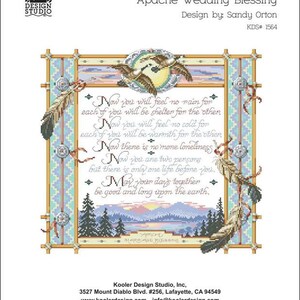 Apache Wedding Blessing Counted Cross Stitch Pattern - Etsy