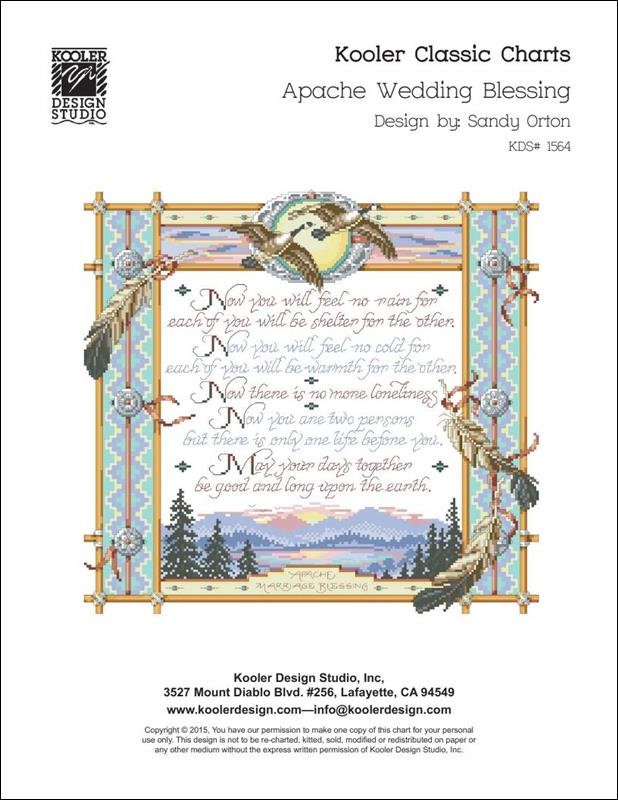 Apache Wedding Blessing Counted Cross Stitch Pattern - Etsy