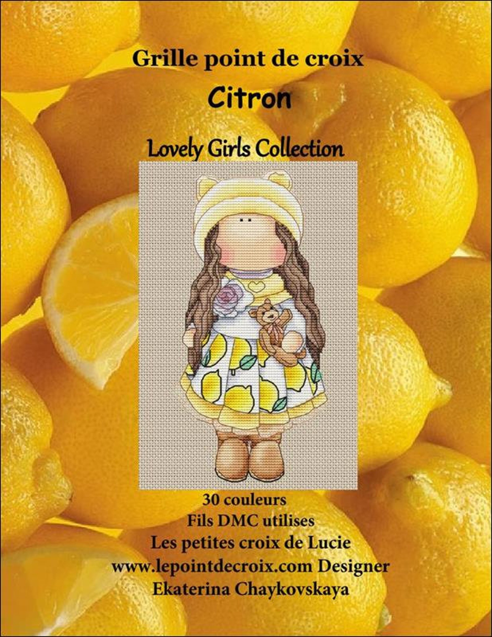 Citron Counted Cross Stitch Pattern - Etsy