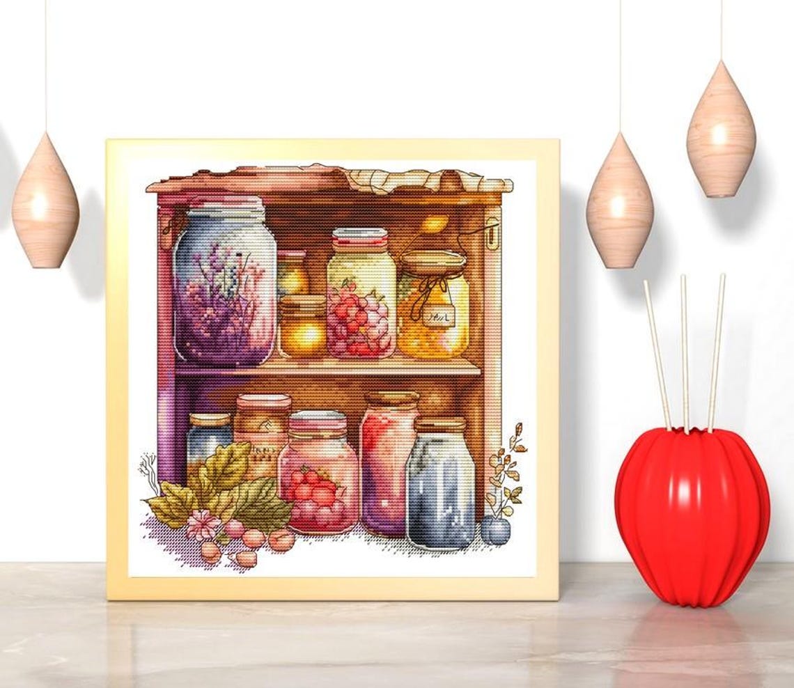 Rustic Kitchen Counted Cross Stitch Pattern by Les Petites Croix De ...