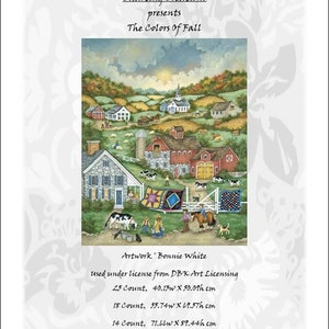 The Colors of Fall Counted Cross Stitch Pattern - Etsy