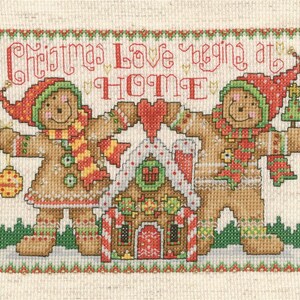 Gingerbread Fun Counted Cross Stitch Pattern by Imaginating - Etsy