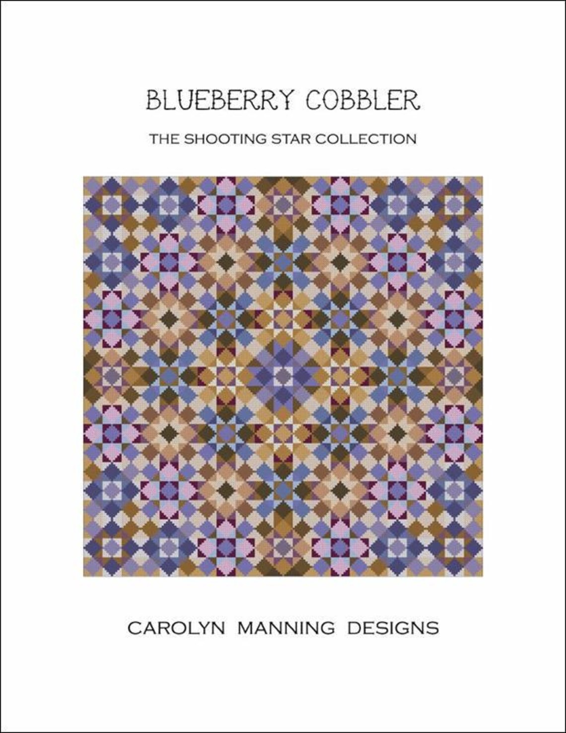 Blueberry Cobbler (shooting Star Collection) Counted Cross Stitch ...