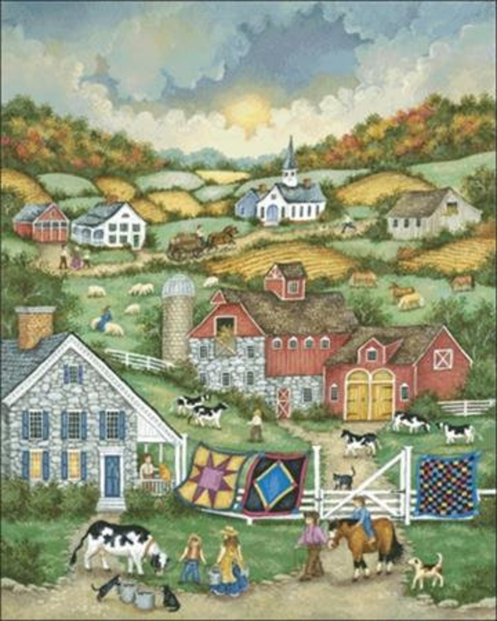 The Colors of Fall Counted Cross Stitch Pattern by Charting Creations ...