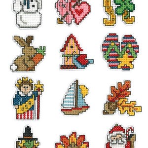 Month by Month Counted Cross Stitch Pattern by Imaginating - Etsy