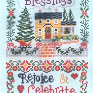 Winter Blessings Counted Cross Stitch Pattern - Etsy