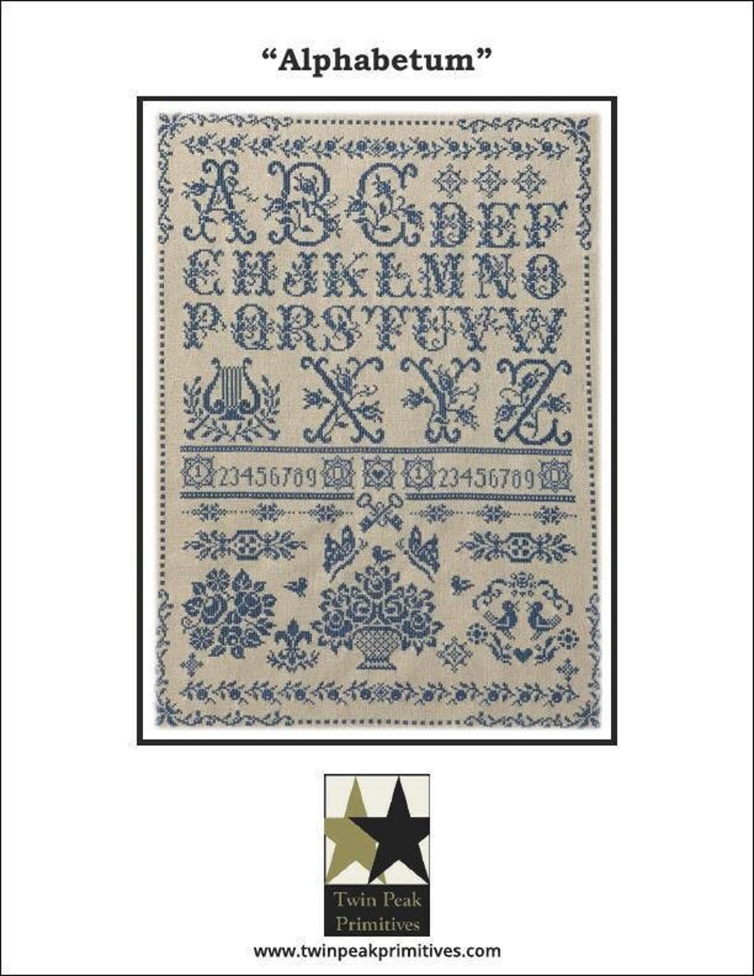 Alphabetum Counted Cross Stitch Pattern - Etsy