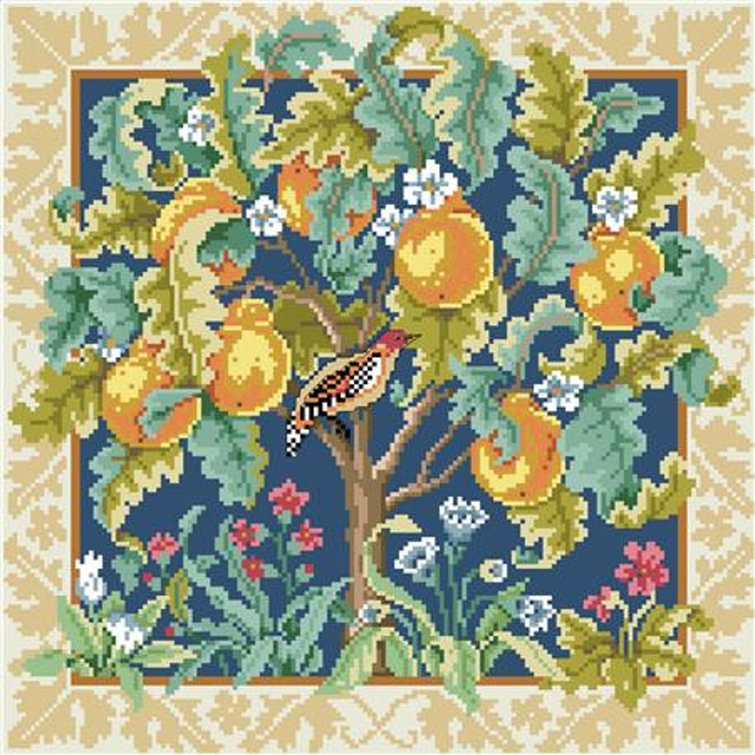 Tree of Life Counted Cross Stitch Pattern - Etsy