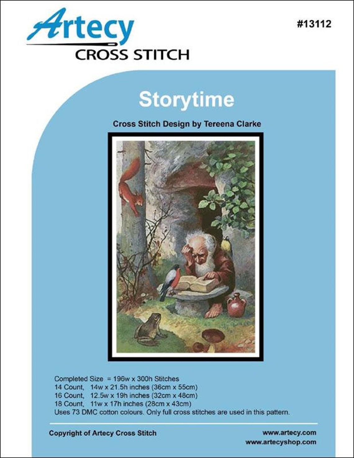 Storytime Counted Cross Stitch Pattern by Artect - Etsy