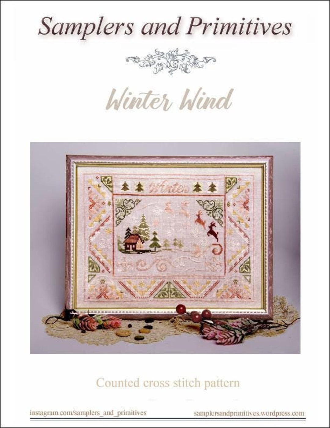 Winter Wind Counted Cross Stitch Pattern - Etsy