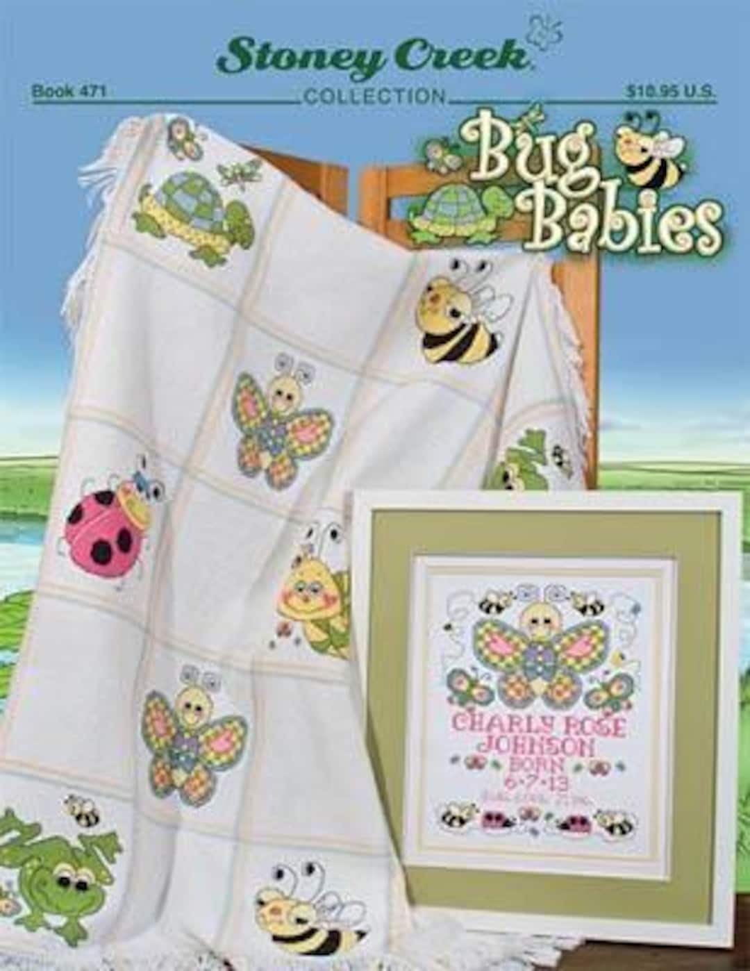 Bug Babies Afghan Counted Cross Stitch Pattern by Stoney Creek ...