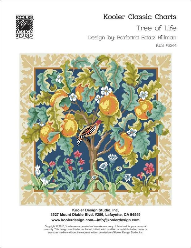 Tree of Life Counted Cross Stitch Pattern - Etsy