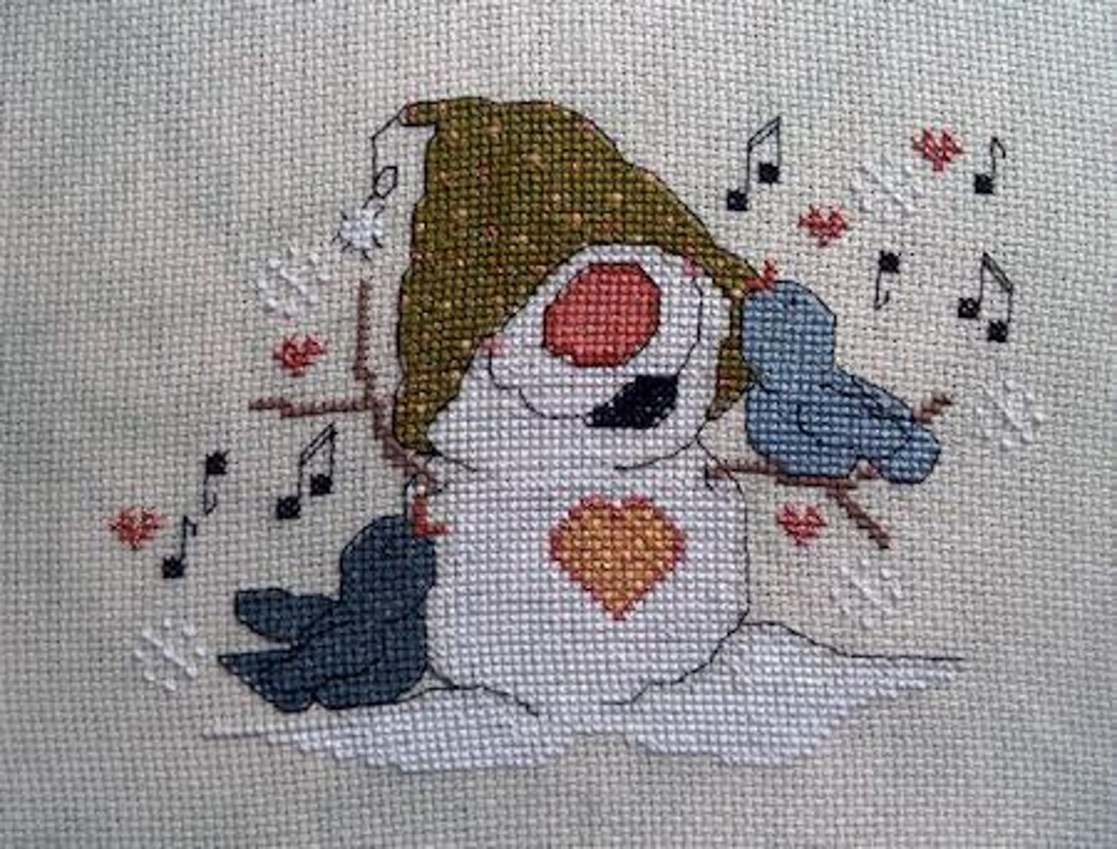 Choir Practice Counted Cross Stitch Pattern From Carolyn Manning - Etsy