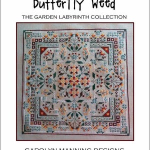 Butterfly Weed (garden Labyrinth Collection) Counted Cross Stitch ...
