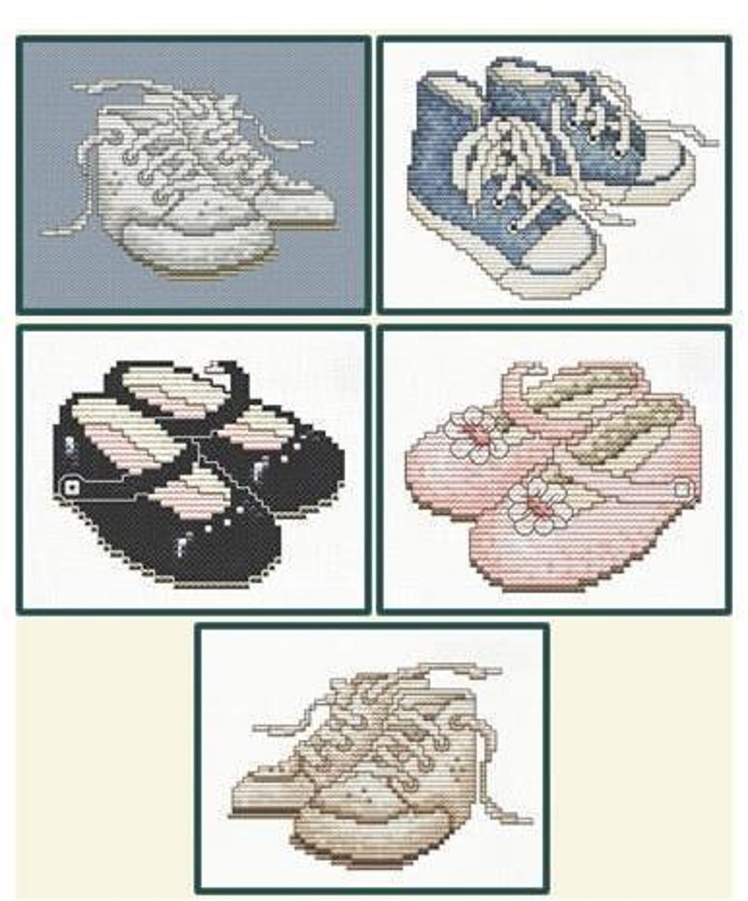 First Steps Counted Cross Stitch Pattern - Etsy