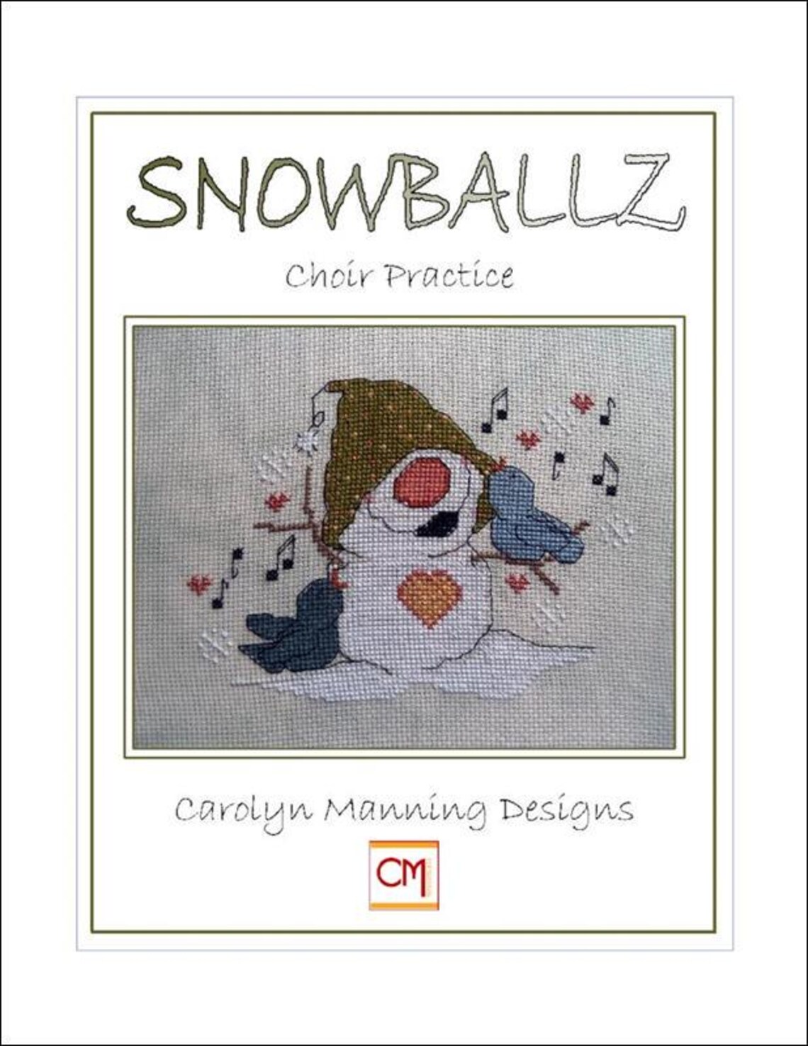 Choir Practice Counted Cross Stitch Pattern From Carolyn Manning - Etsy