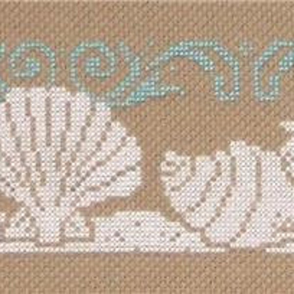 Seashell Cross Stitch - Etsy
