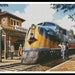 Train Station Counted Cross Stitch Pattern by Artecy Cross Stitch - Etsy
