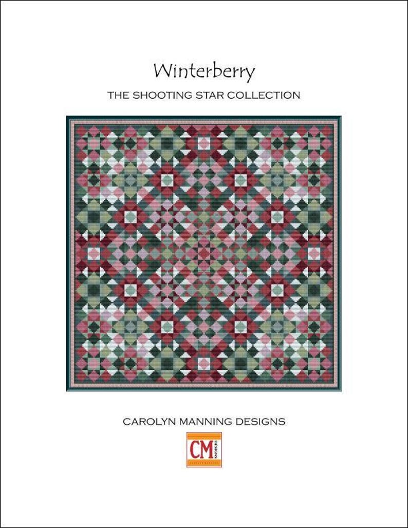 Winterberry Counted Cross Stitch Pattern by Carolyn Manning - Etsy