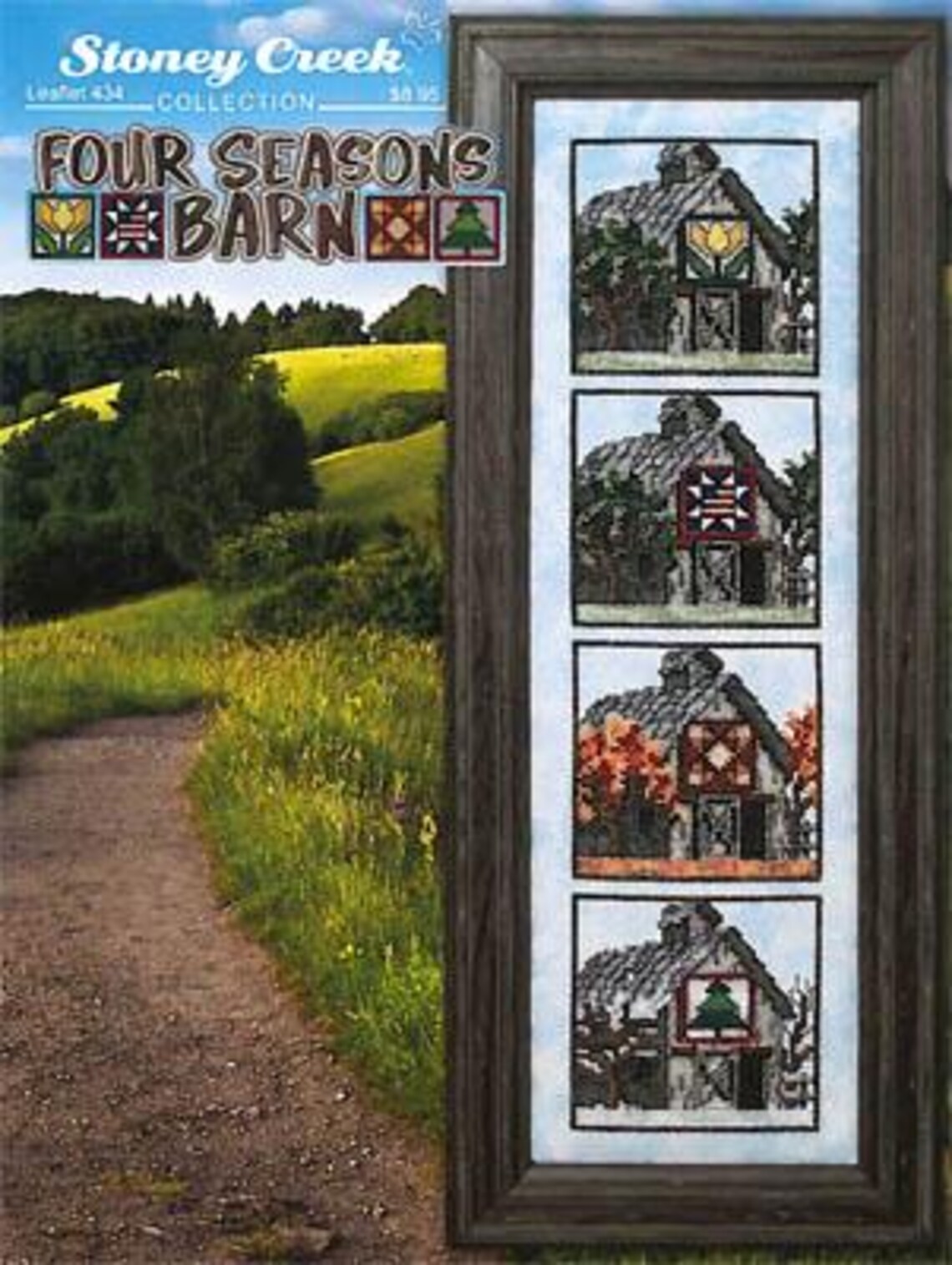Four Seasons Barn Counted Cross Stitch Pattern by Stoney Creek ...