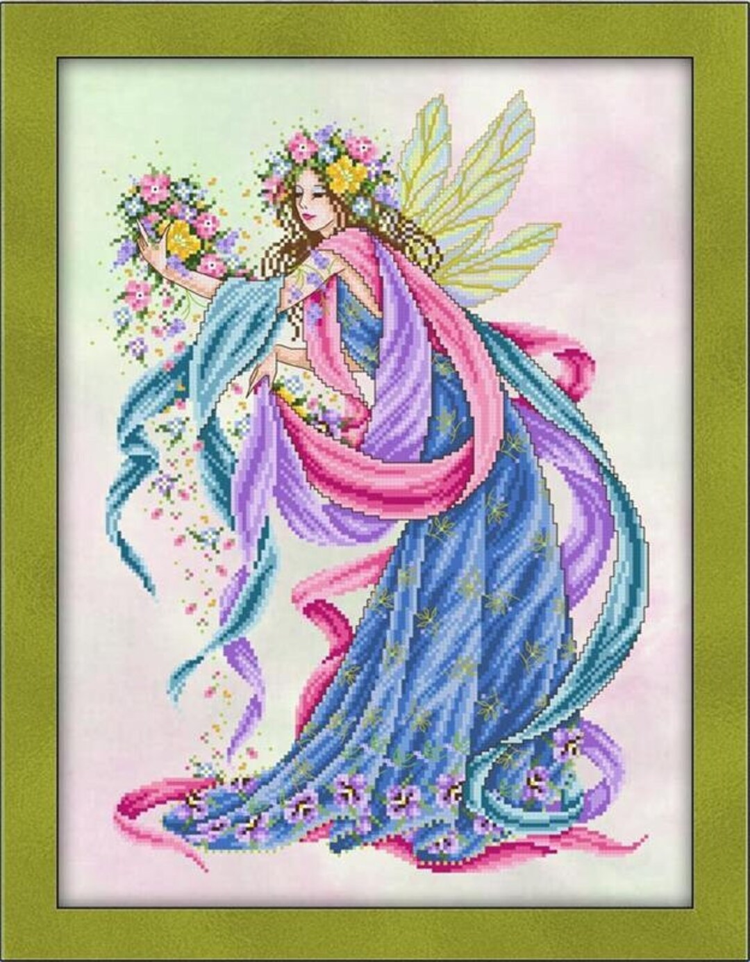The Glory of Spring Counted Cross Stitch Pattern - Etsy