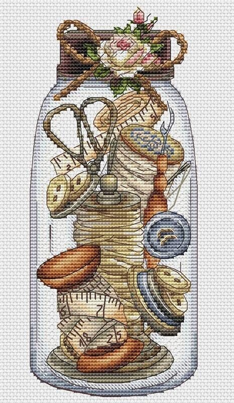 Embroidery Treasures Counted Cross Stitch Pattern by Les Petites Croix ...
